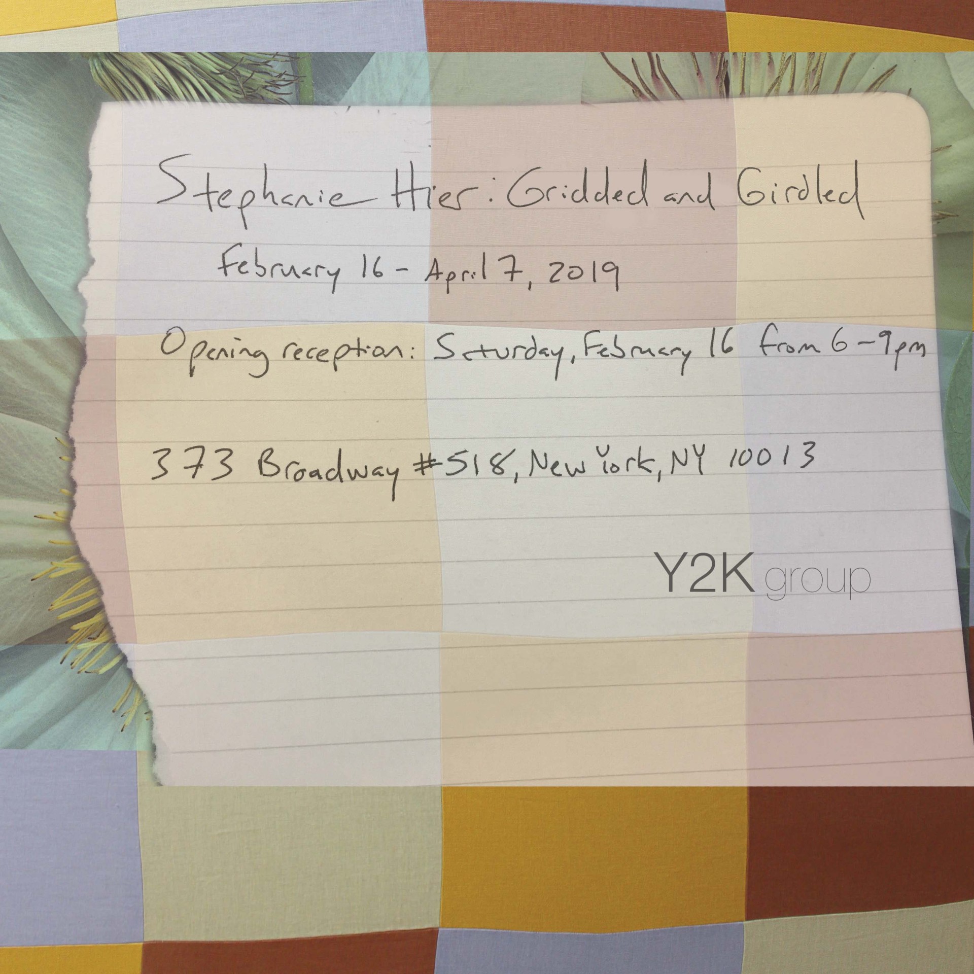 Y2K - Stephanie Hier: Gridded and Girdled